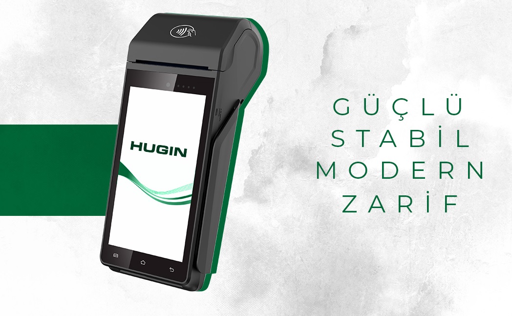 HUGIN N910 ANDROİD POS | barkodpazari.com