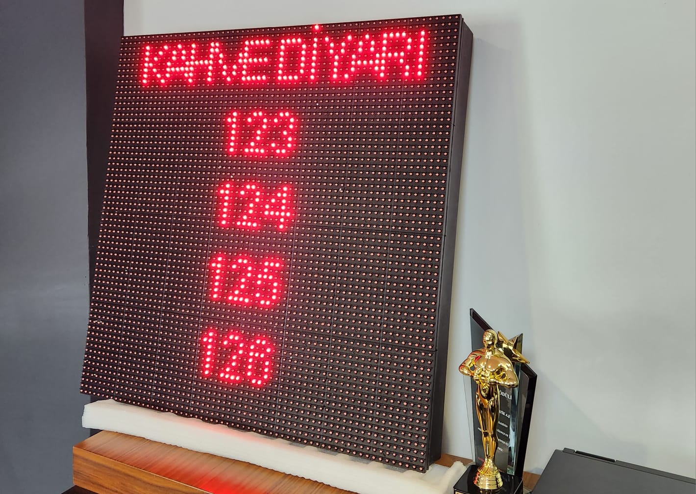 64X64 LED TABELA | barkodpazari.com